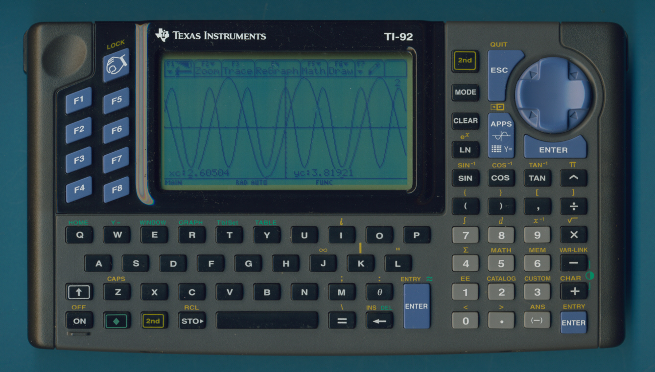 Texas Instruments TI-92 | IT History Society Texas Instruments TI-92 | IT History Society